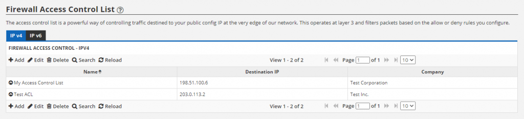 Firewall Tab | Total Uptime®