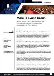 Marcus Evans Group | Total Uptime®